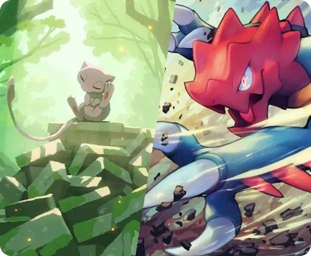 The Prince and the Pauper: The Two Tanks of Mythical Island | Pokémon Zone